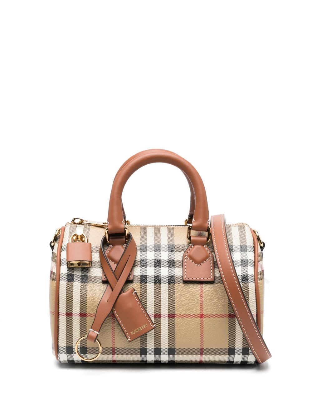 Burberry Mini Bowling Bag In Brown | ModeSens